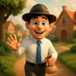 Barry the Banker - Character Insight - Storyland Canada