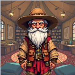 Hadrian Dustwhistle Visits Storycraft - Storyland Canada